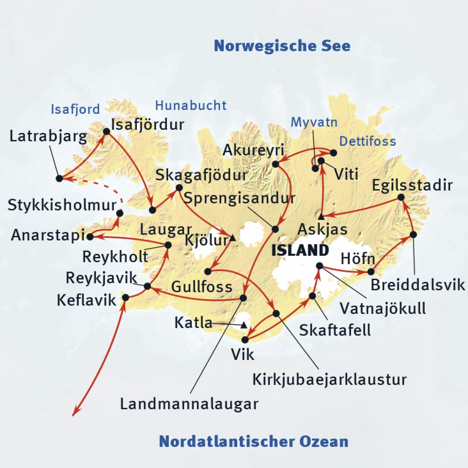 Große Island-Rundreise | Reise #9593